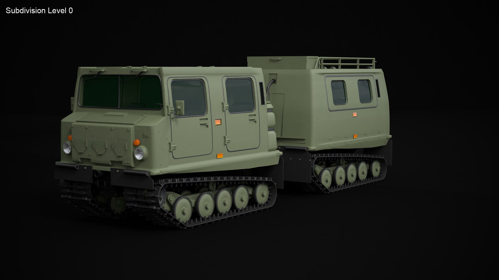 Bandvagn Bv 206 3D Model - TurboSquid 1456480