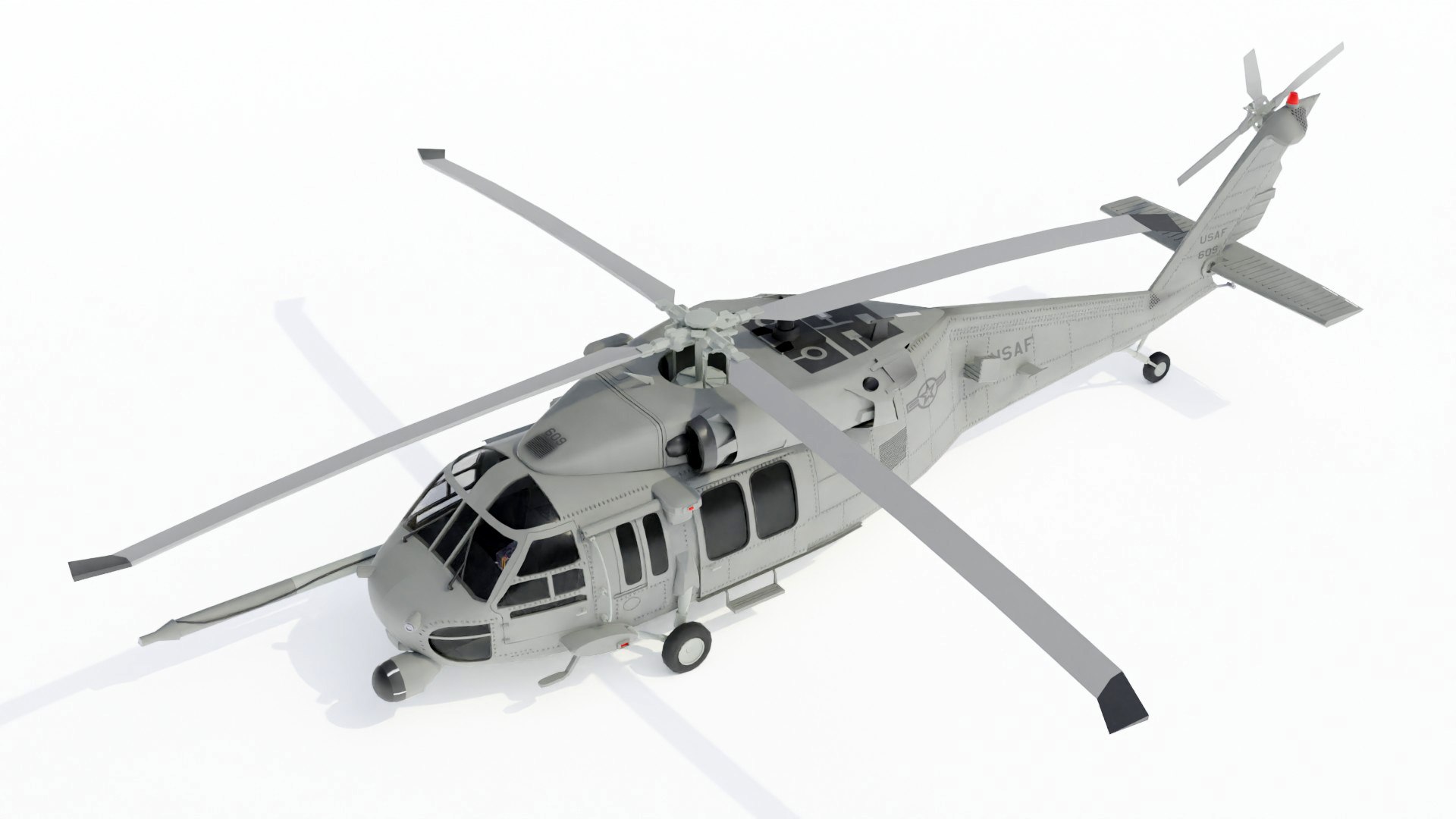 Pave Pavehawk 3d Model