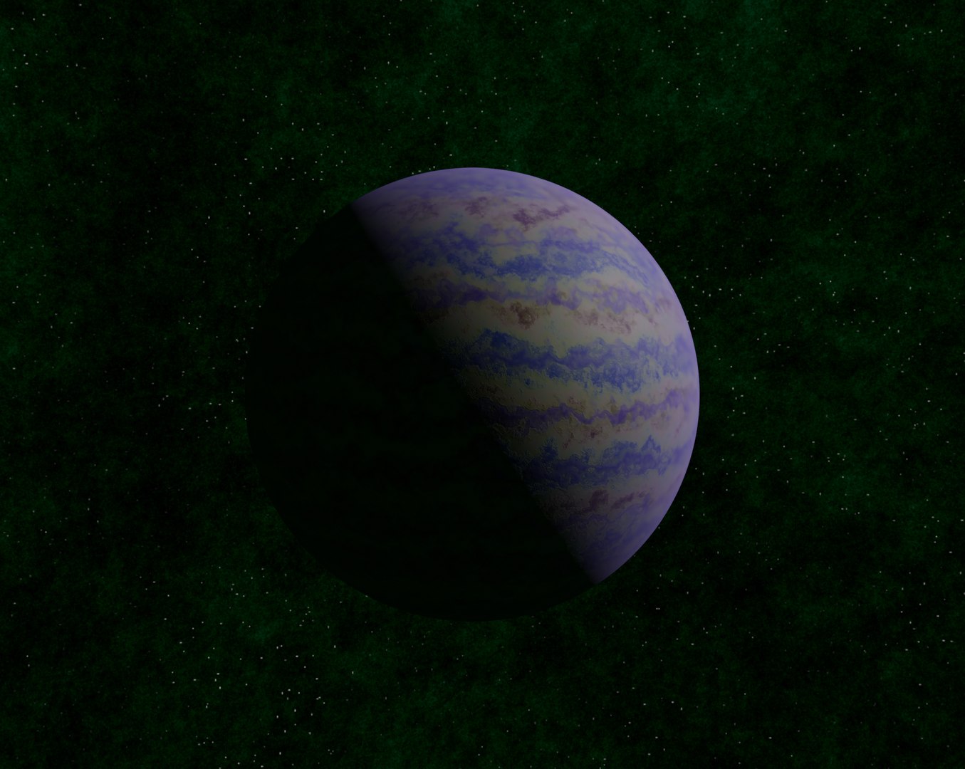 Exoplanet gas giants planets 3D model - TurboSquid 1637910