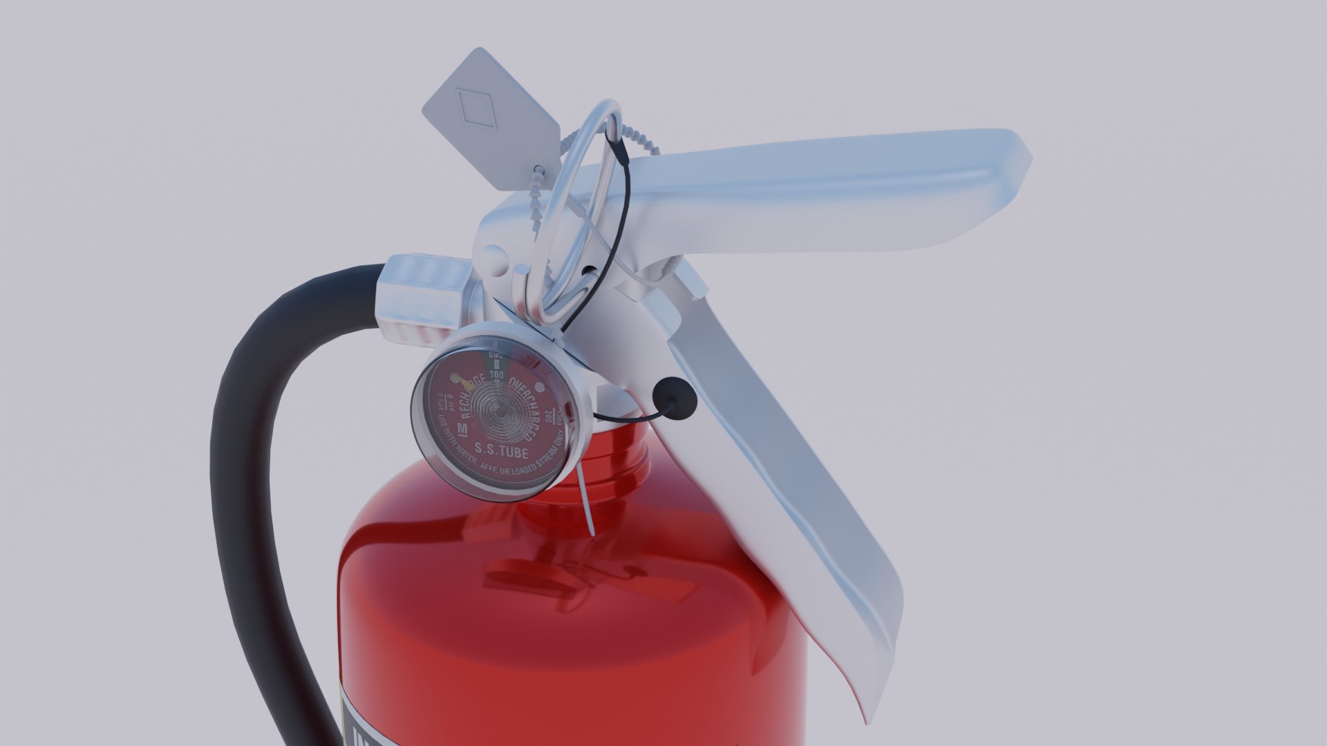 Amerex Fire Extinguisher 3D Model - TurboSquid 2008934