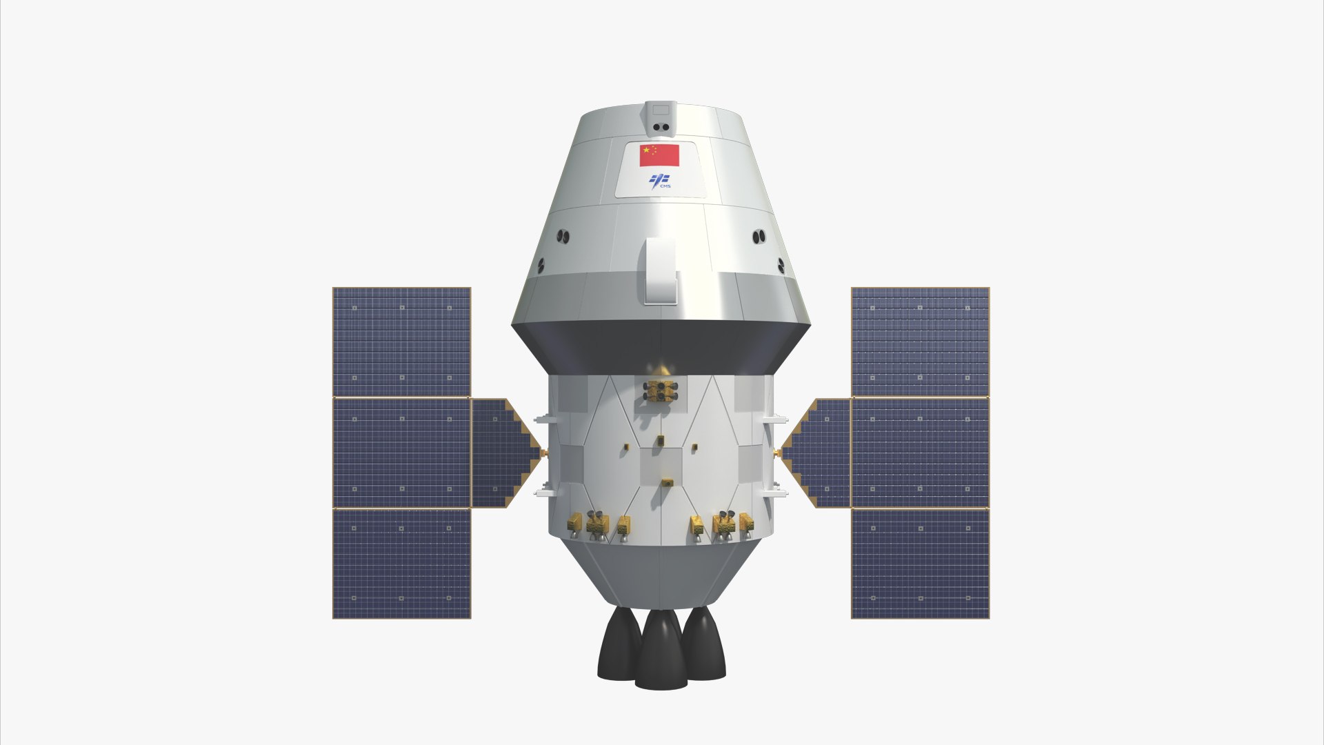 Moon Landing Chinese Large Gathering Of Manned Lunar Landing Spacecraft ...