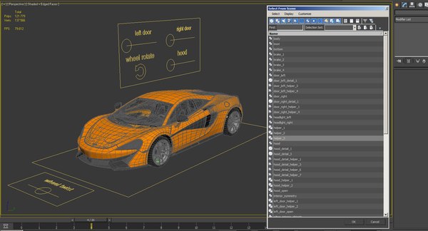3D sport car mclaren 570s model | 1148943 | TurboSquid