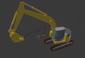 Excavator 3D Models for Download | TurboSquid