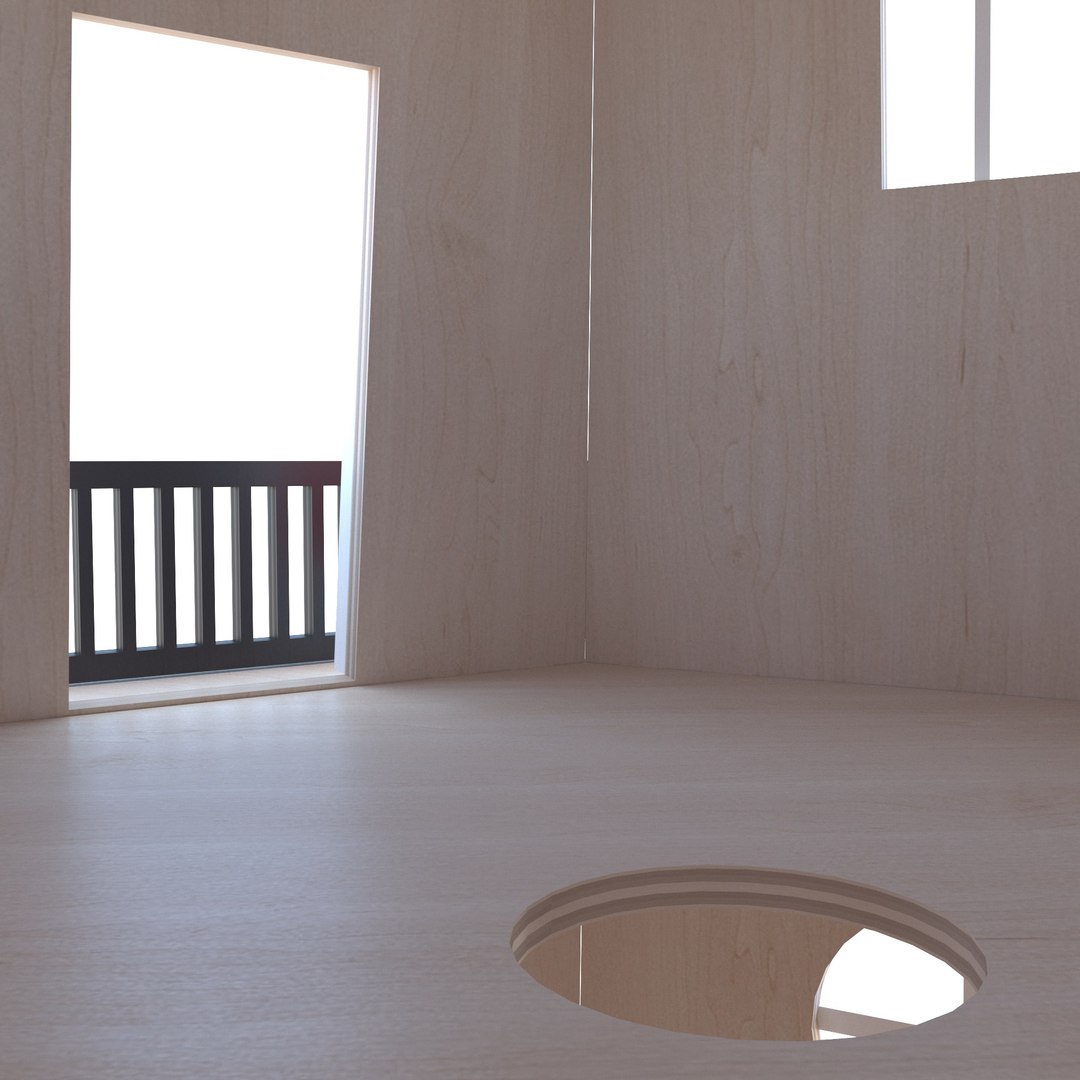 Plywood Lighthouse 3D - TurboSquid 1782182