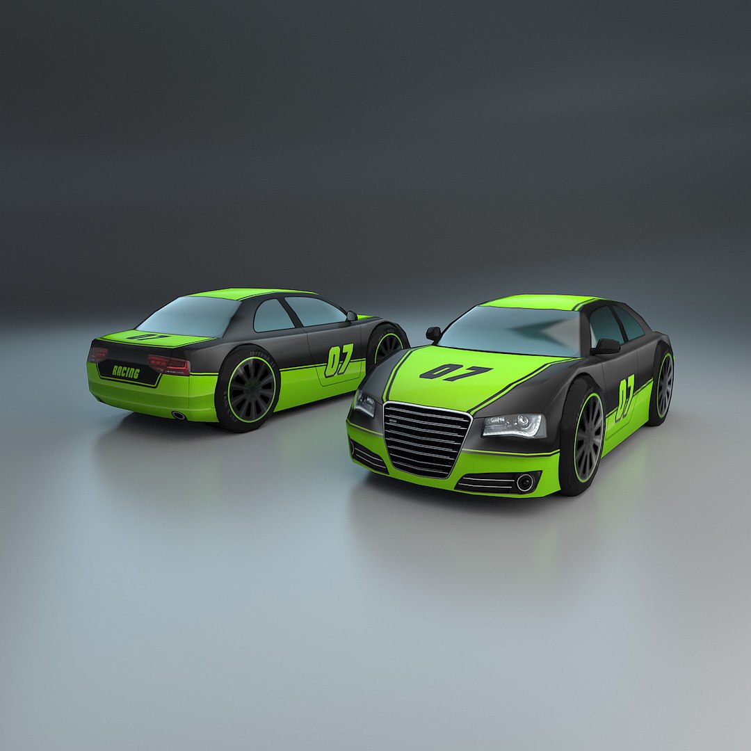3d Model Car