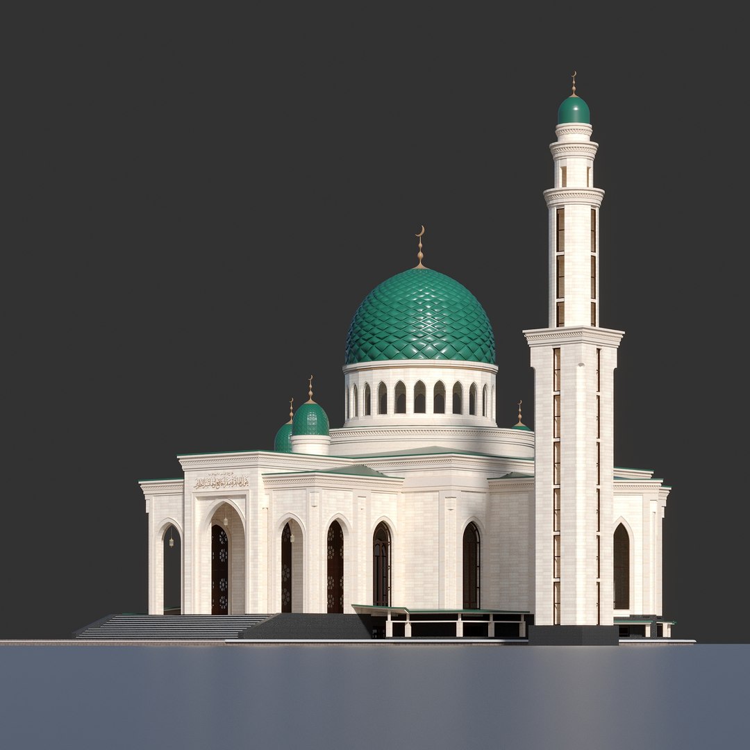 MOSQUE 3D - TurboSquid 1869969