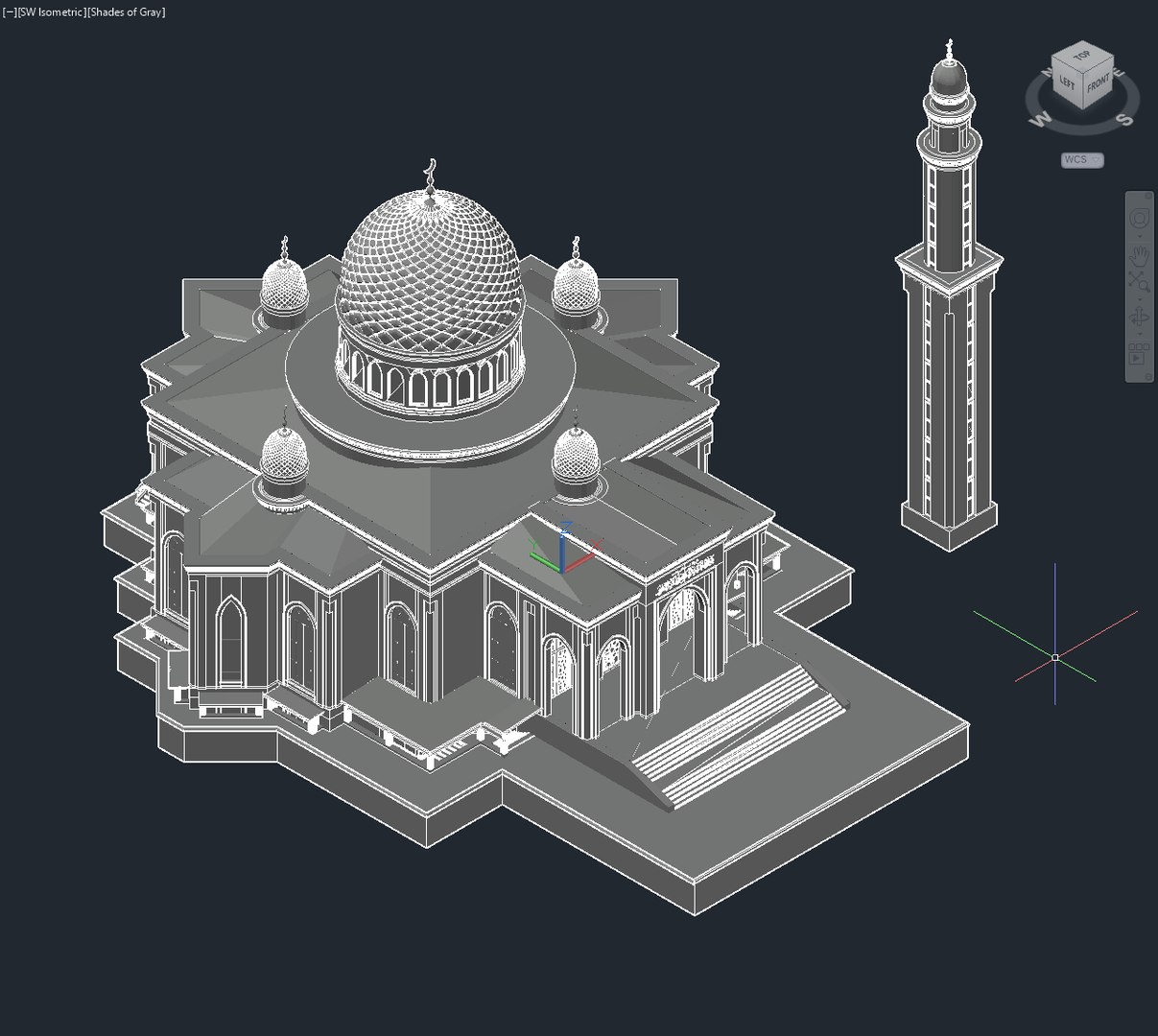 MOSQUE 3D - TurboSquid 1869969
