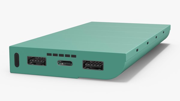 Modello 3D Power Bank cubico personalizzabile - TurboSquid 2447135