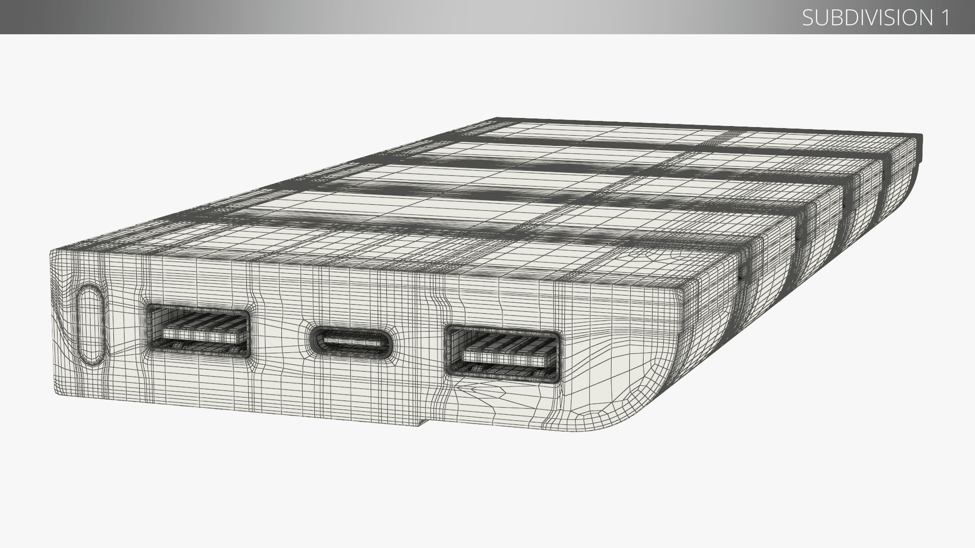 Modello 3D Power Bank cubico personalizzabile - TurboSquid 2447135