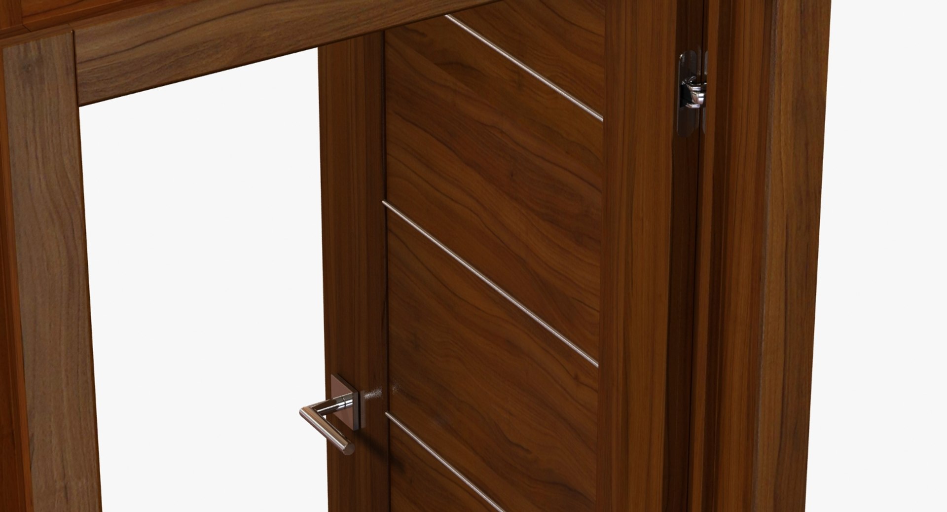 Door Open 3d Model