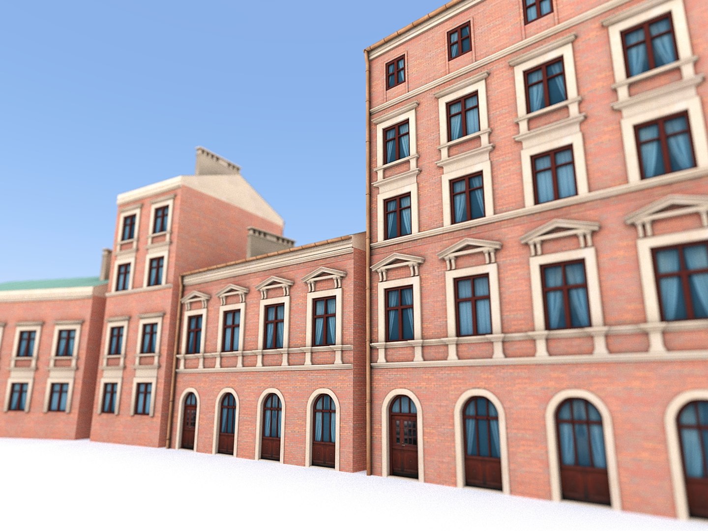3d Tenement House 1