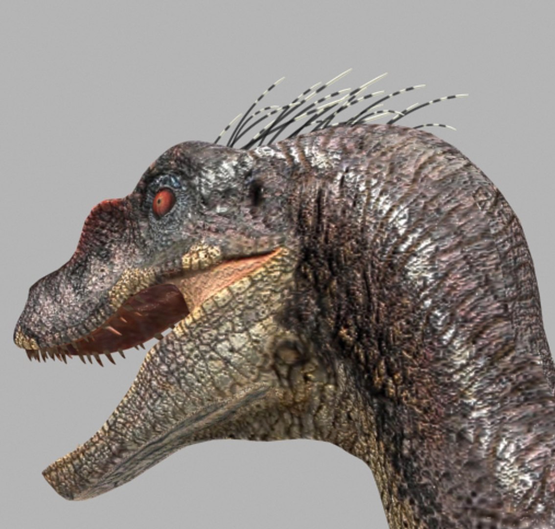 jurassic park raptor 3d model