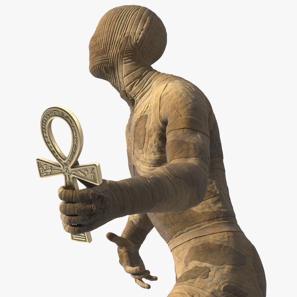 앙크 리깅을 한 미라 3D 모델 - TurboSquid 2340226