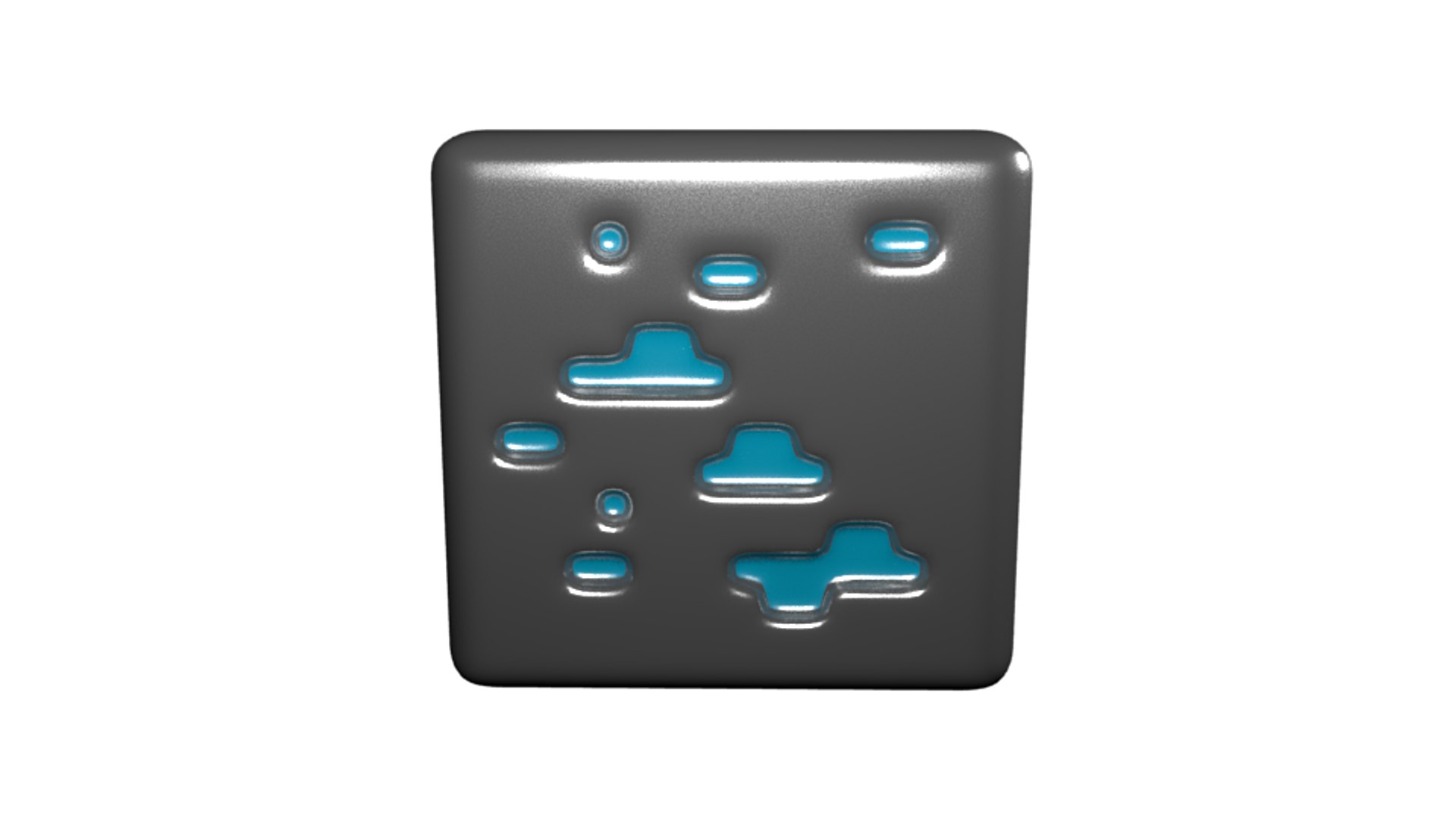 Diamond Block Minecraft Model - TurboSquid 1576640