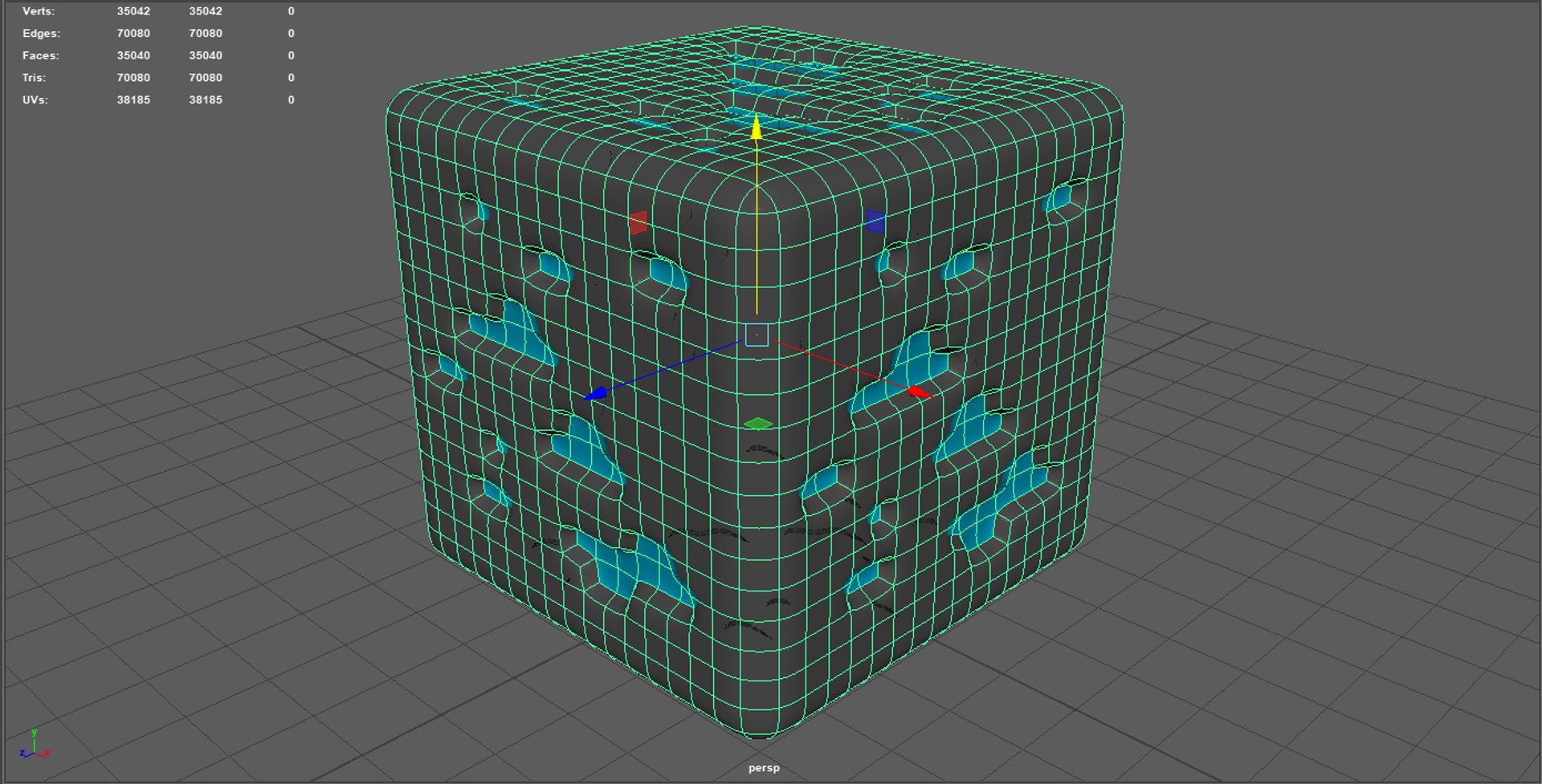 Diamond Block Minecraft Model - TurboSquid 1576640