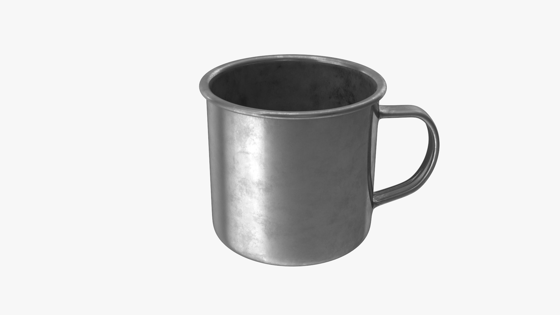 Enamel Cup 3D Model - TurboSquid 2245548