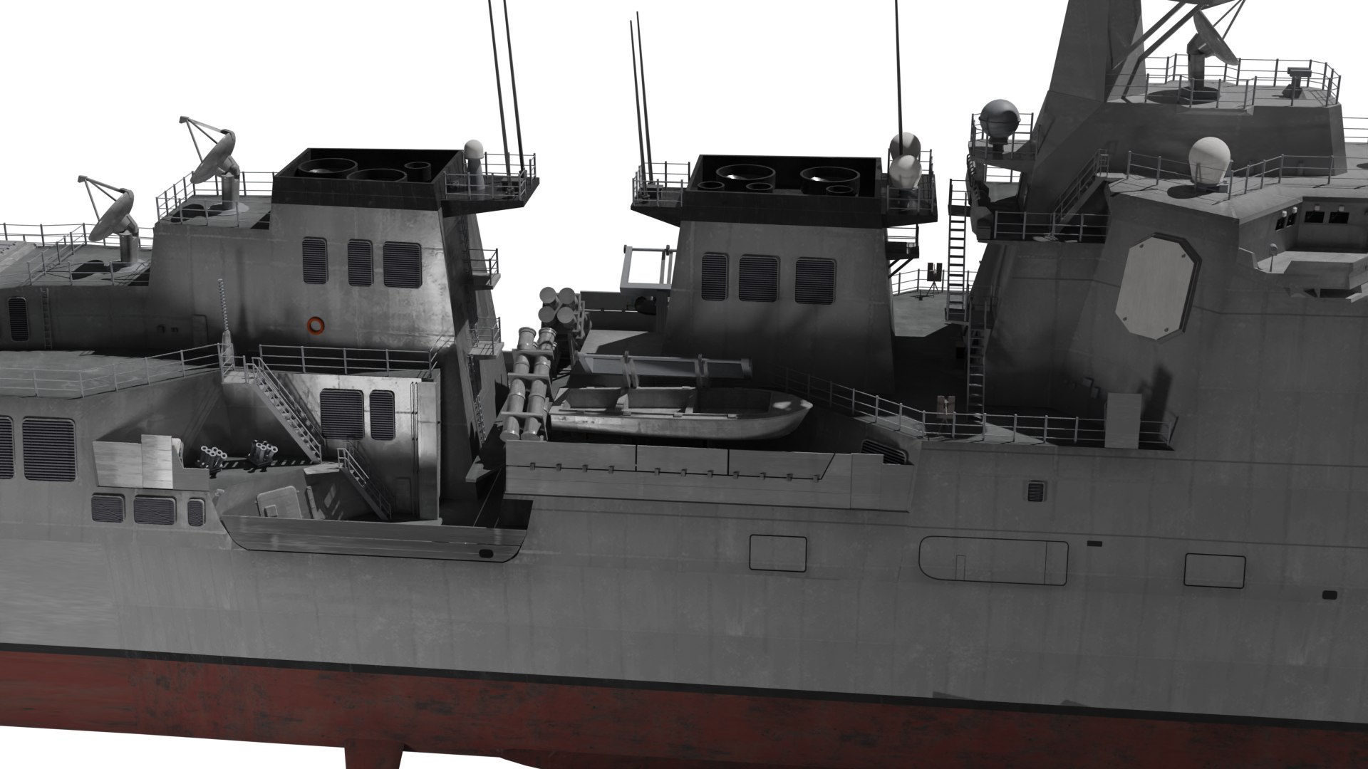 JMSDF Maya Class Guild Missile Destroyer 3D - TurboSquid 2163586