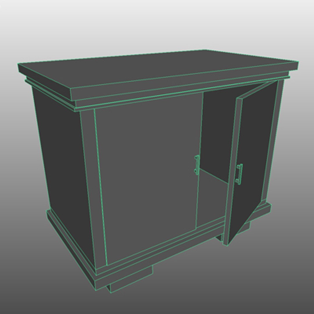 Free Sideboard 3d Model