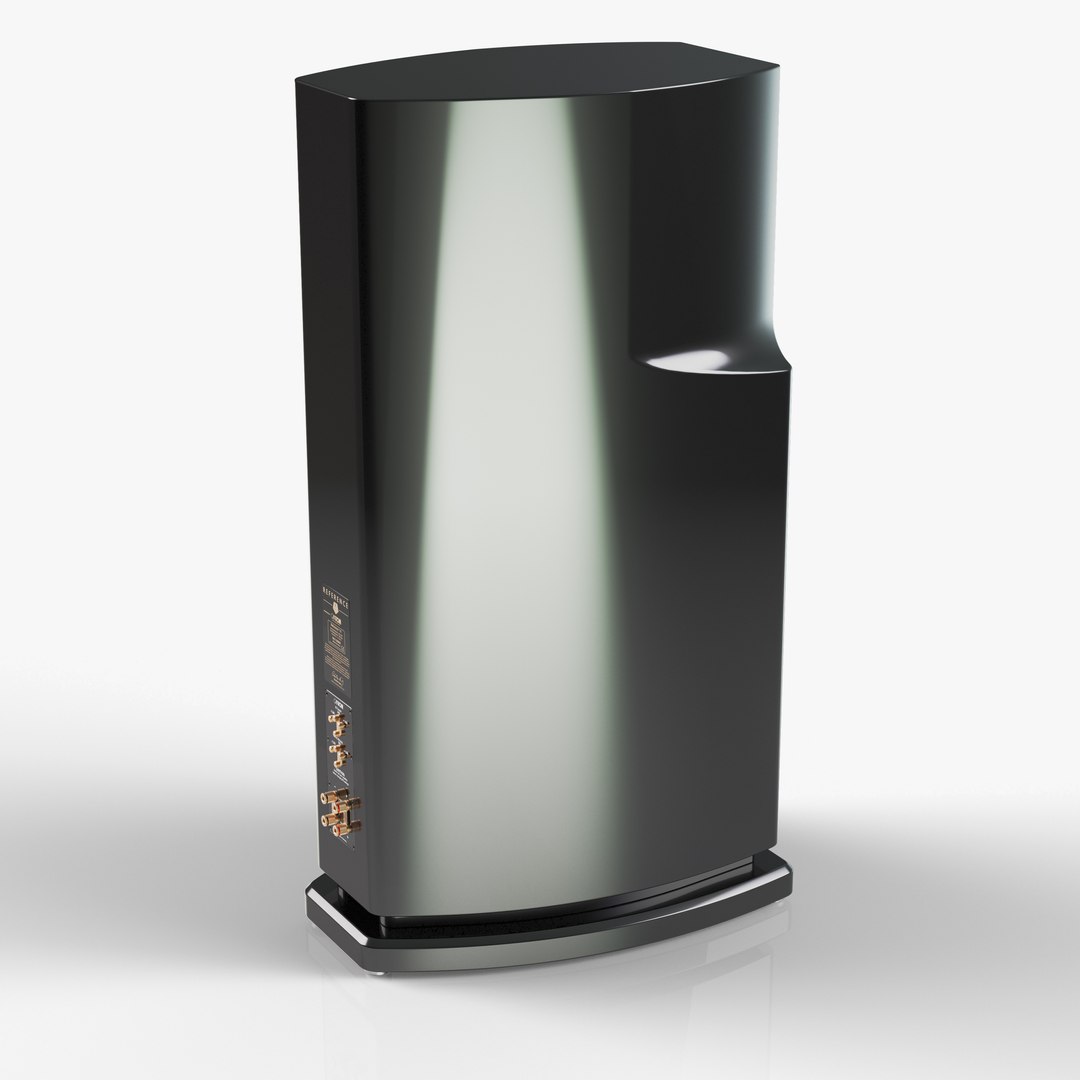 Canton Reference 1K Piano Gloss Black model - TurboSquid 2112793