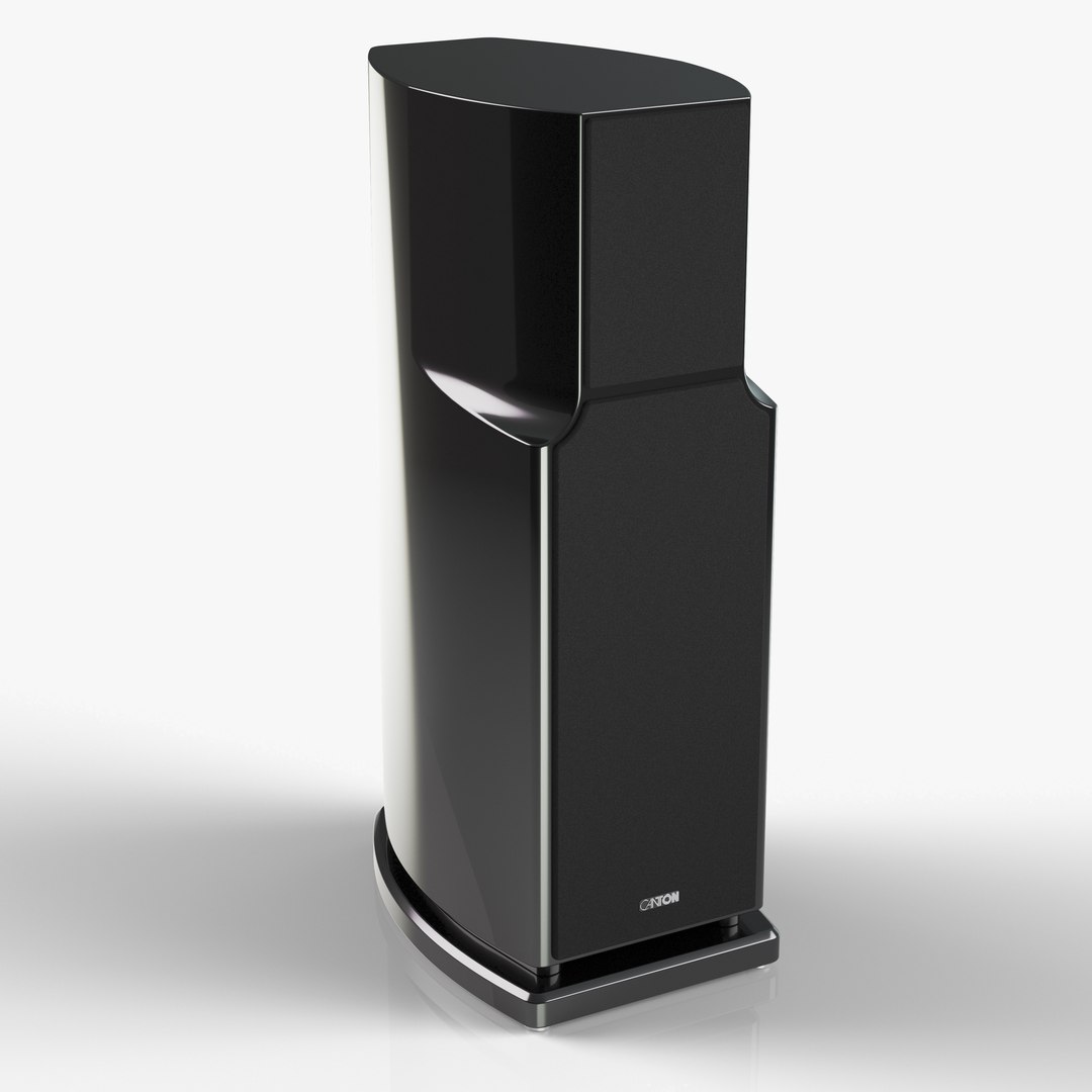 Canton Reference 1K Piano Gloss Black model - TurboSquid 2112793