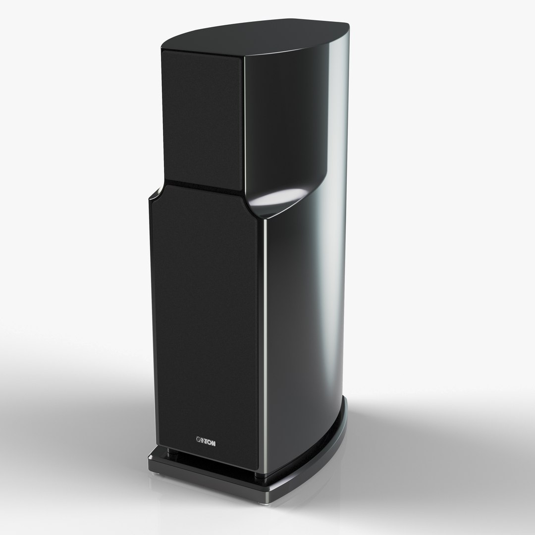 Canton Reference 1K Piano Gloss Black model - TurboSquid 2112793