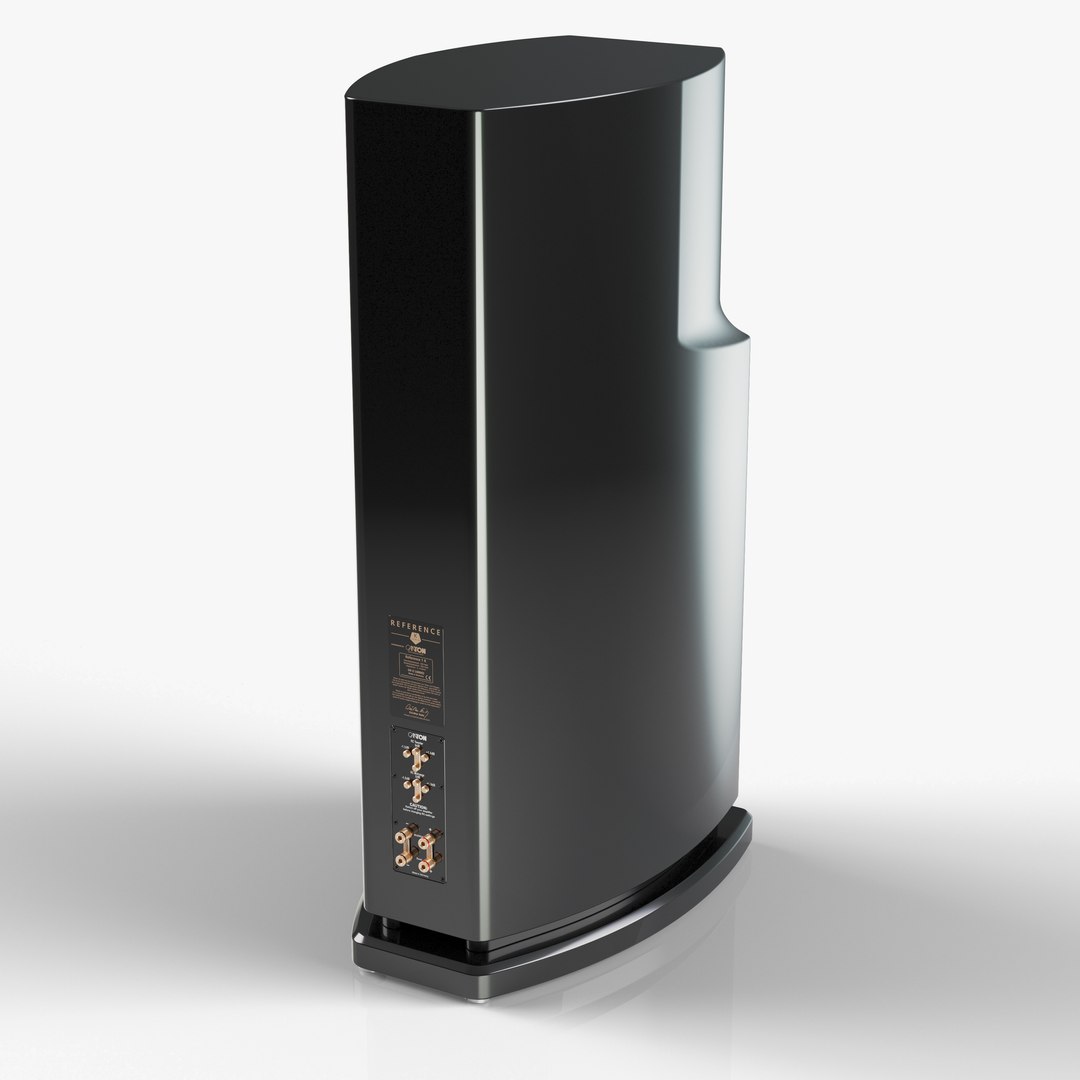 Canton Reference 1K Piano Gloss Black model - TurboSquid 2112793