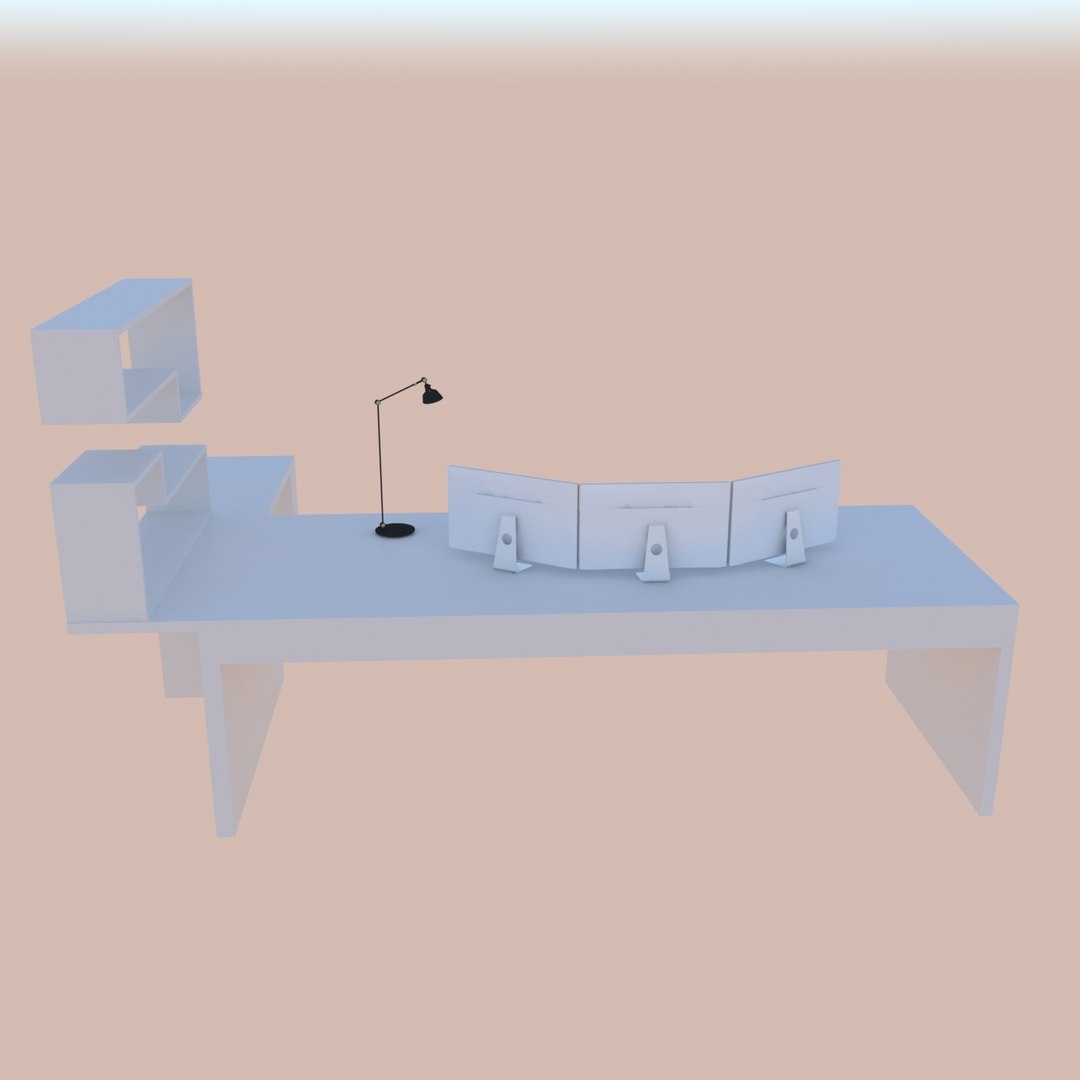 Hi-tech table 3D - TurboSquid 1513622