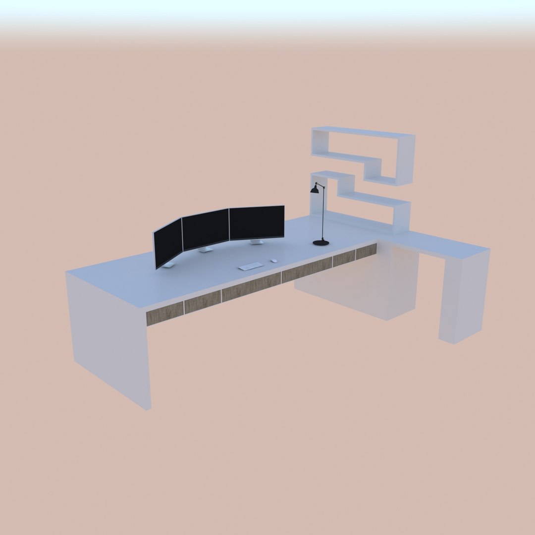 Hi-tech table 3D - TurboSquid 1513622