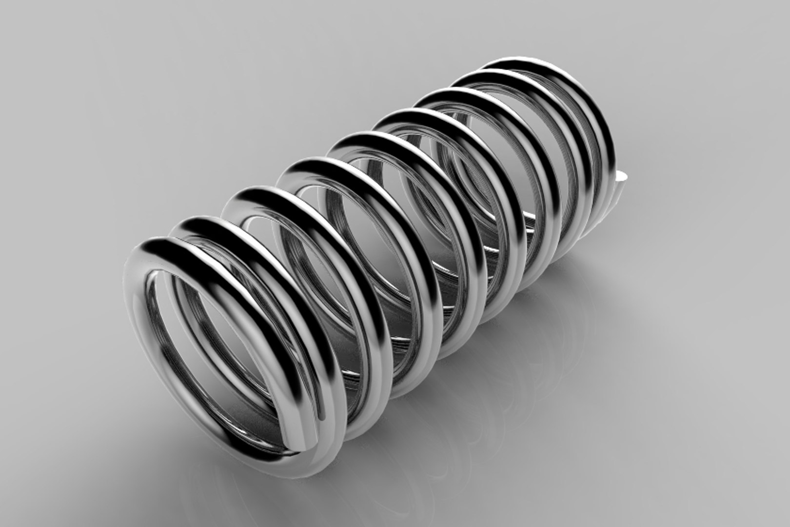 compression spring 3d model