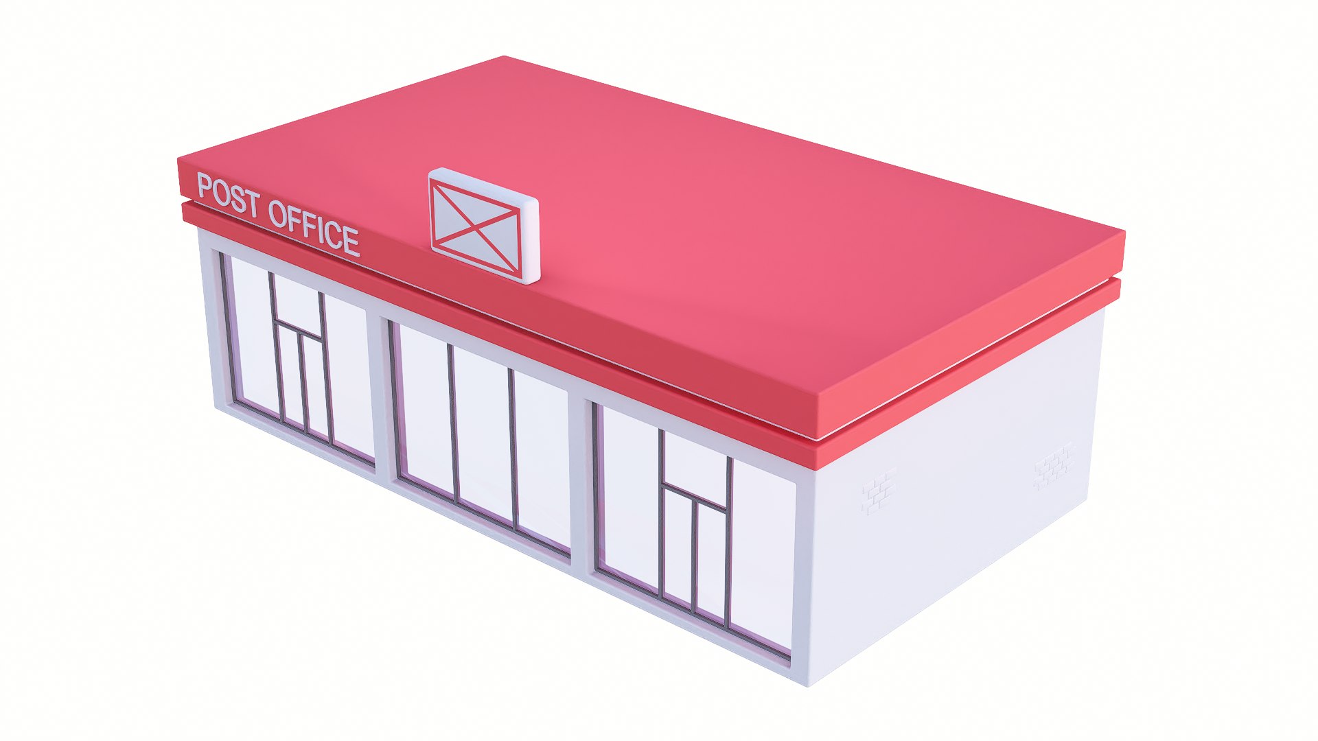 3D Post Office Model - TurboSquid 2270550
