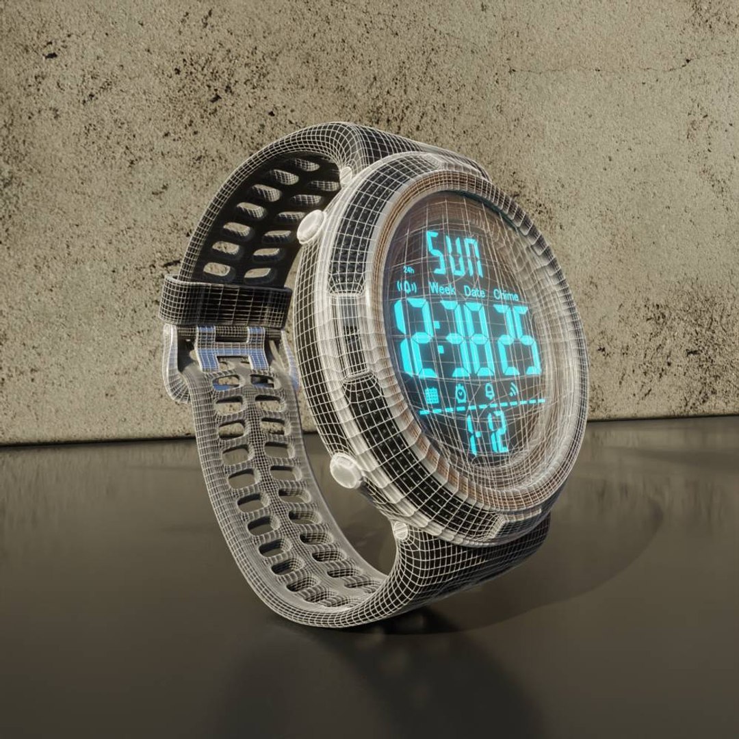 Free 3D Hand Watch - TurboSquid 1496436