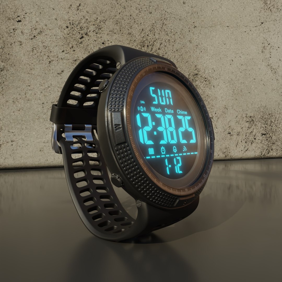 Free 3D Hand Watch - TurboSquid 1496436