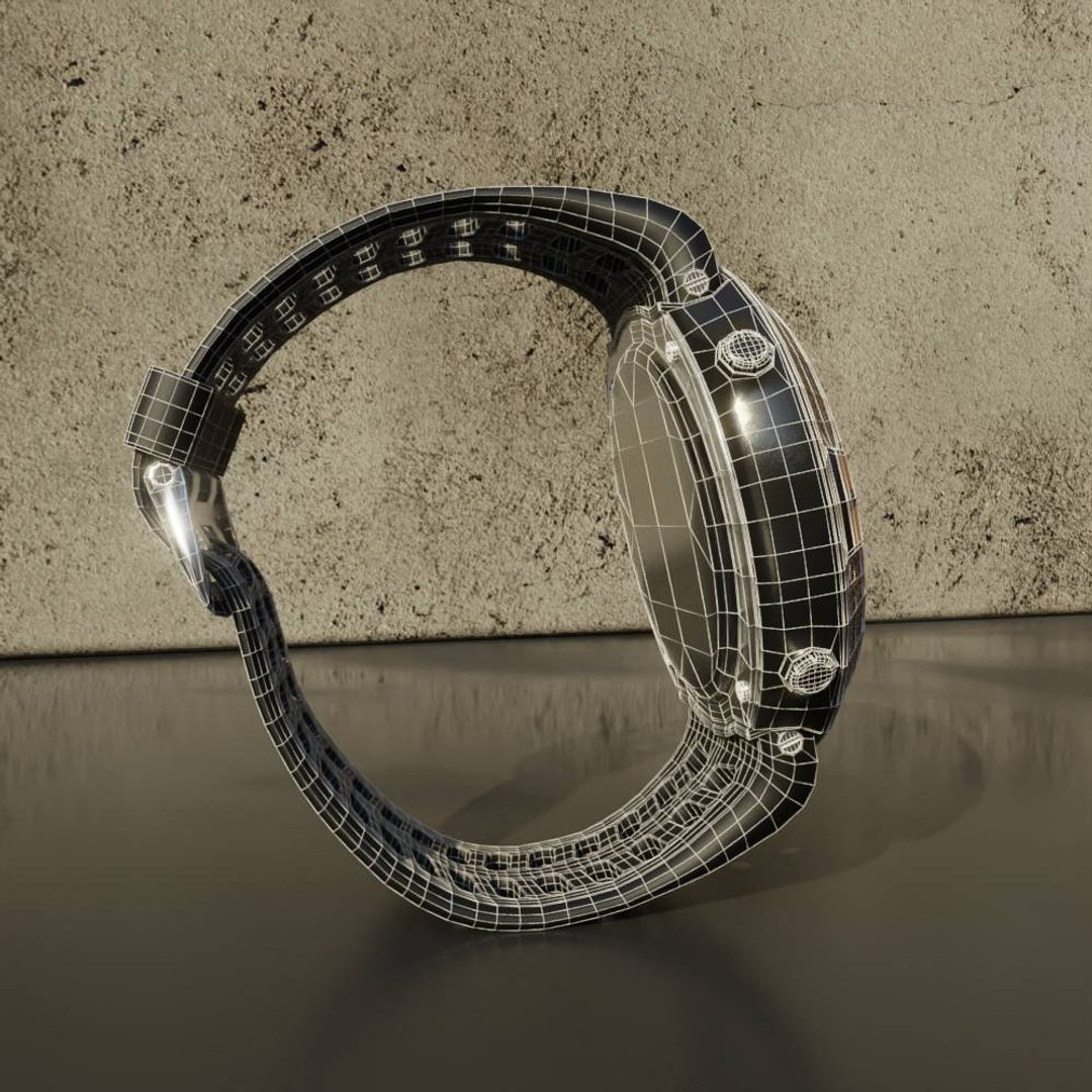 Free 3D Hand Watch - TurboSquid 1496436