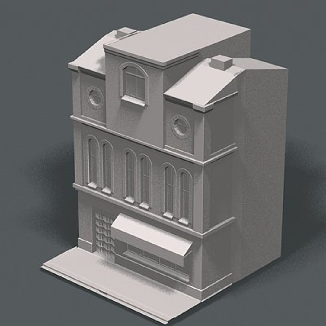 City Building 3d Model