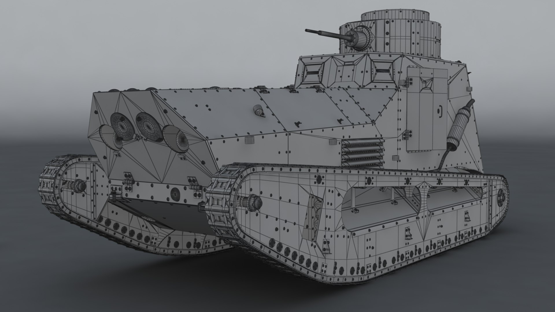 Tank Strv Fm Model - TurboSquid 1691041