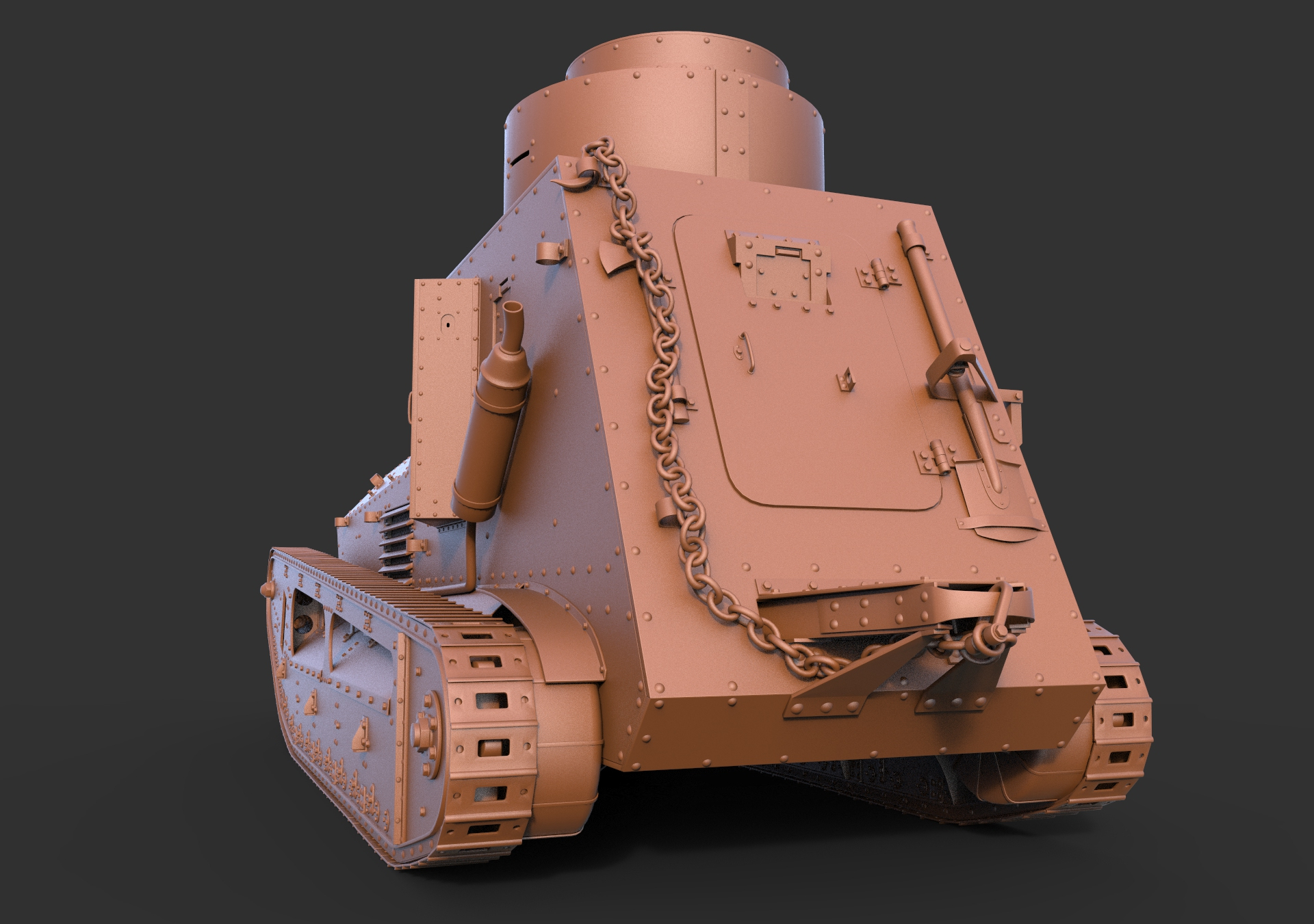 Tank strv fm model - TurboSquid 1691041