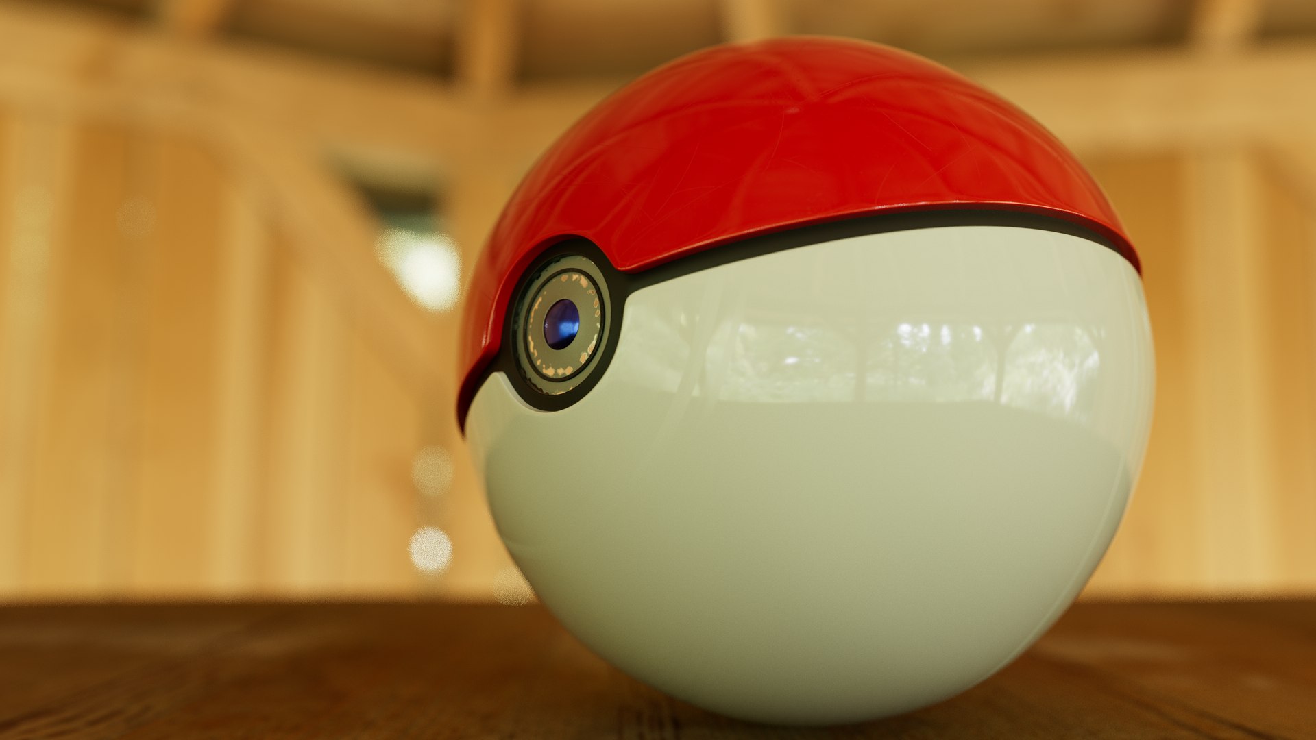 3D Futuristic Pokeball - TurboSquid 2064328