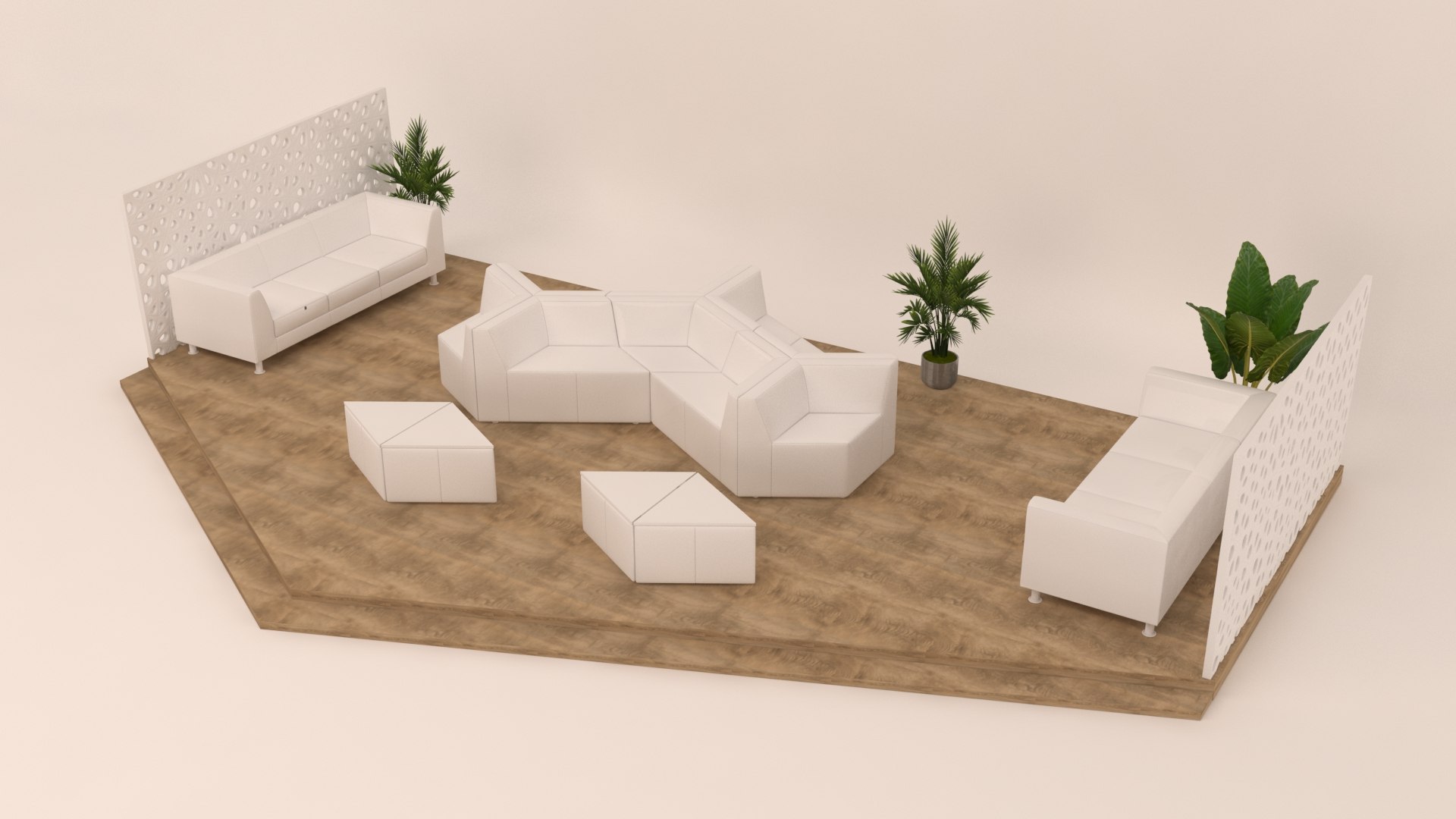 3D Lounge Furniture - TurboSquid 1509635