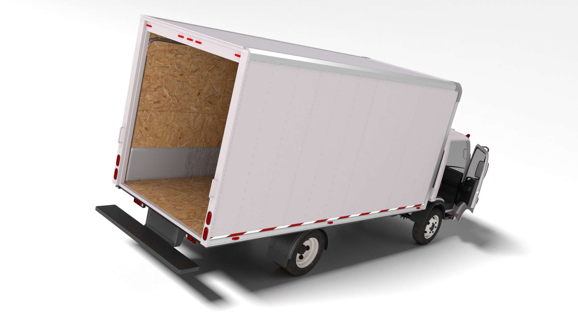 3D Isuzu NPR Box Truck - TurboSquid 2343661