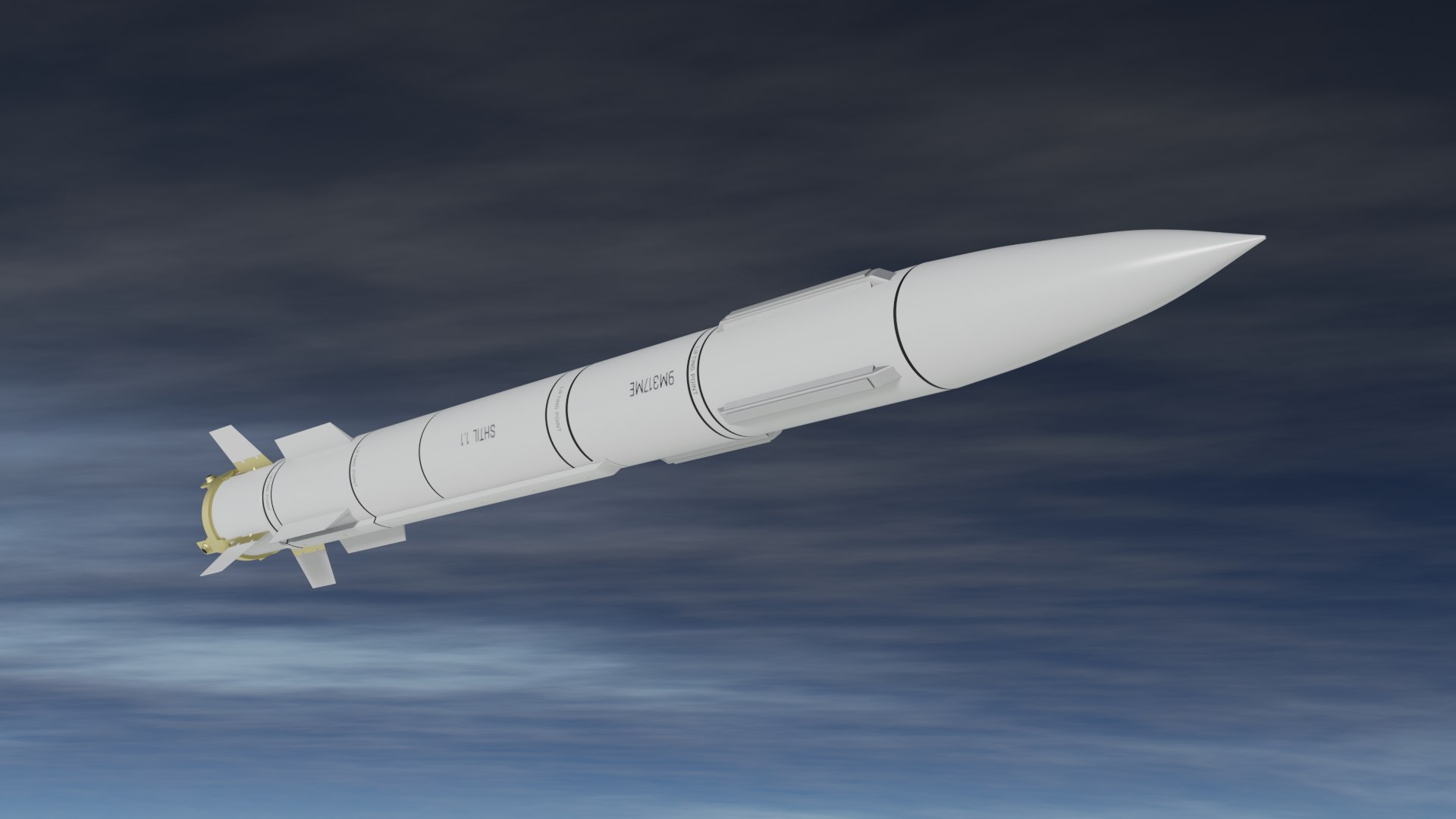 Russian SAM Missiles Pack Vol 1 3D Model - TurboSquid 1953388