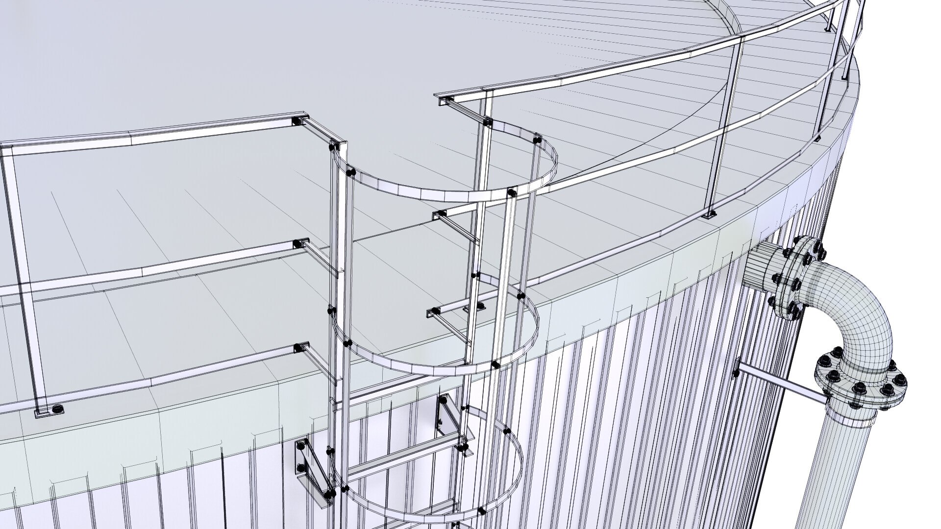 3D Fire Storage Water Tank 10 - TurboSquid 2108924