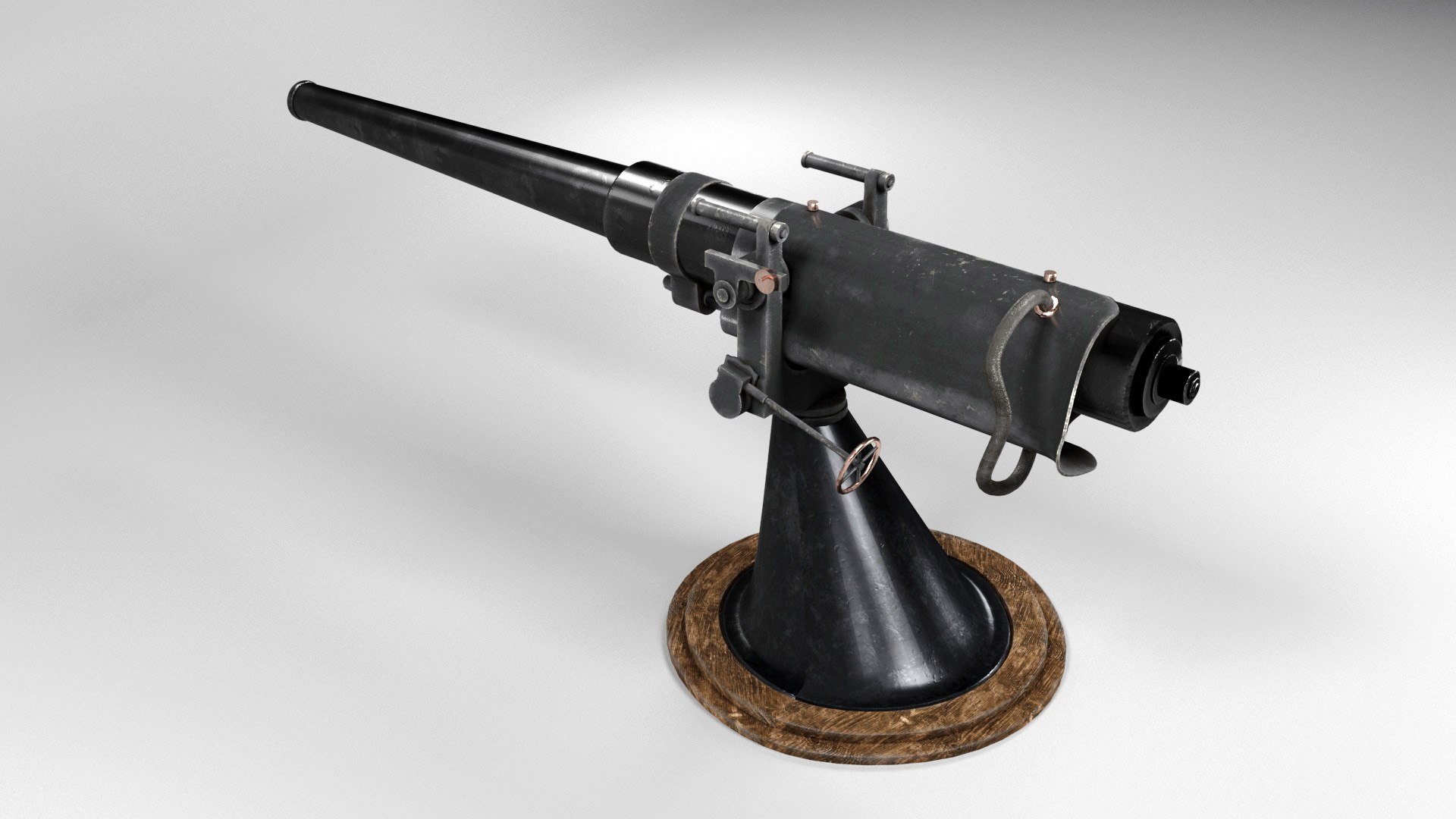 Gun Kane 3D Model - TurboSquid 1676216