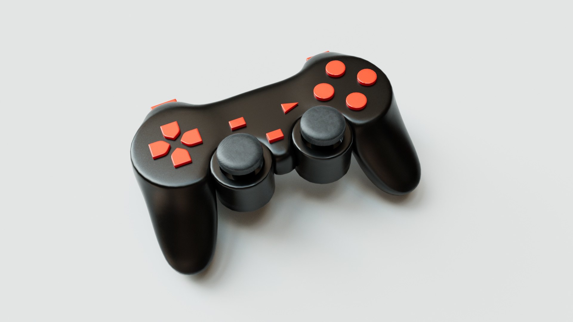 Simple Stylised Gaming Controller Joypad - 3D Asset 3D - TurboSquid 1843656