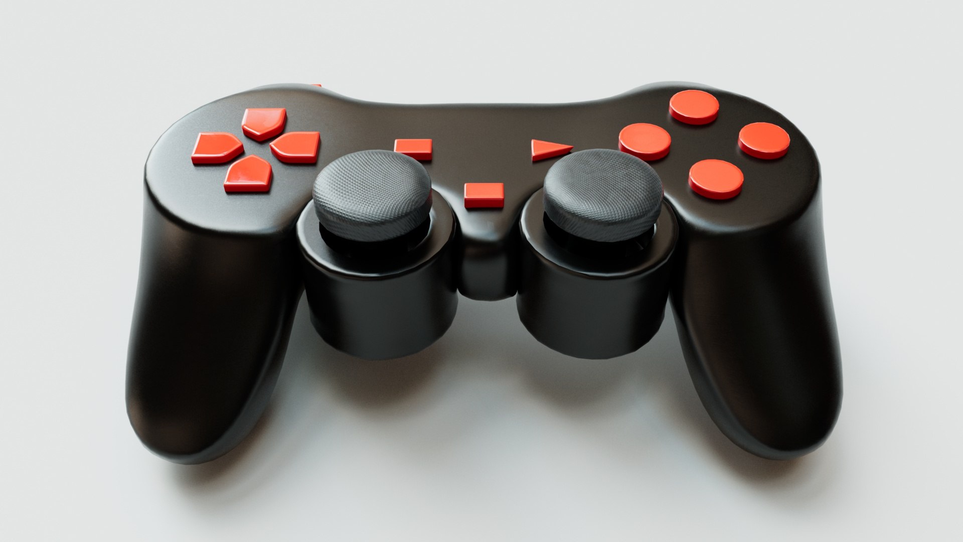 Simple Stylised Gaming Controller Joypad - 3D Asset 3D - TurboSquid 1843656