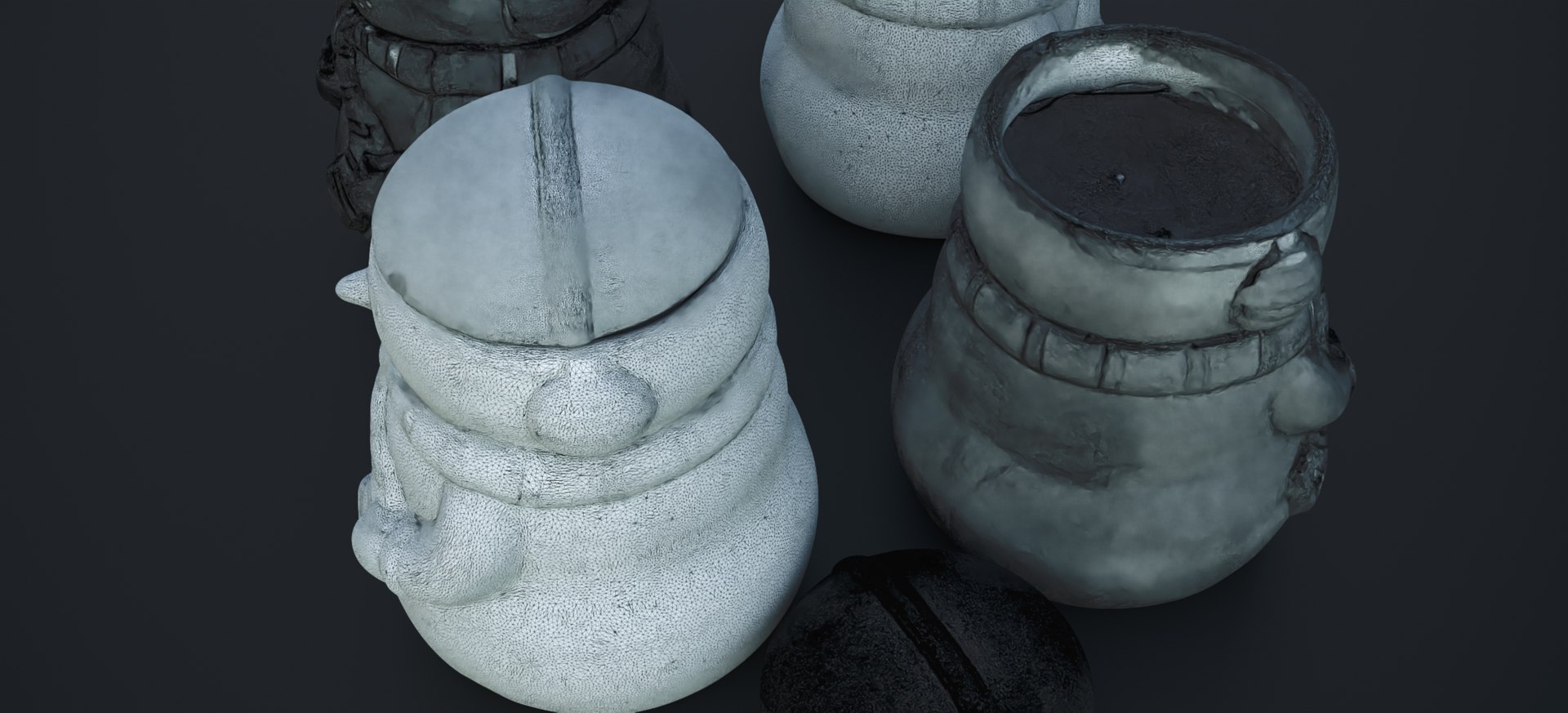 3D SNOWMAN CONTAINER JAR 2022 RAW Model - TurboSquid 1990415