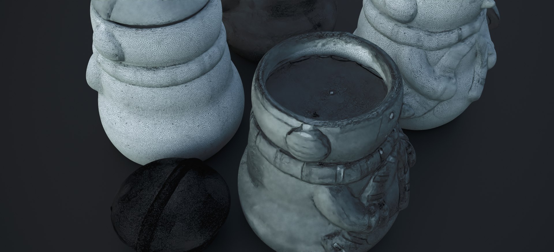 3D SNOWMAN CONTAINER JAR 2022 RAW Model - TurboSquid 1990415