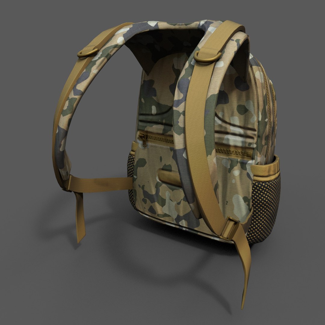3D Bag Backpack - TurboSquid 1484863