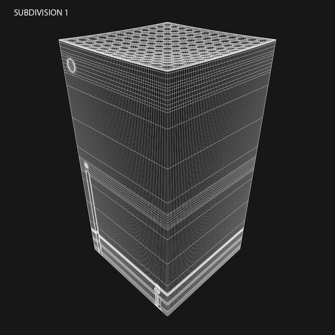 3D Series X Xbox - TurboSquid 1483662