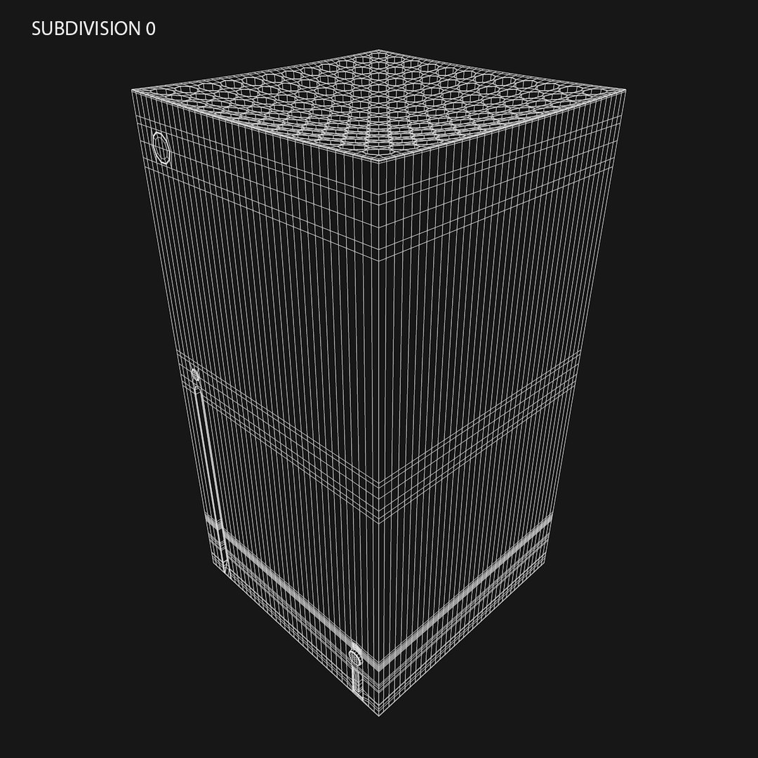 3D Series X Xbox - TurboSquid 1483662