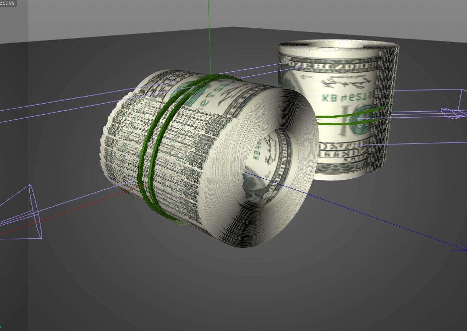 3D Dollars - TurboSquid 1551972